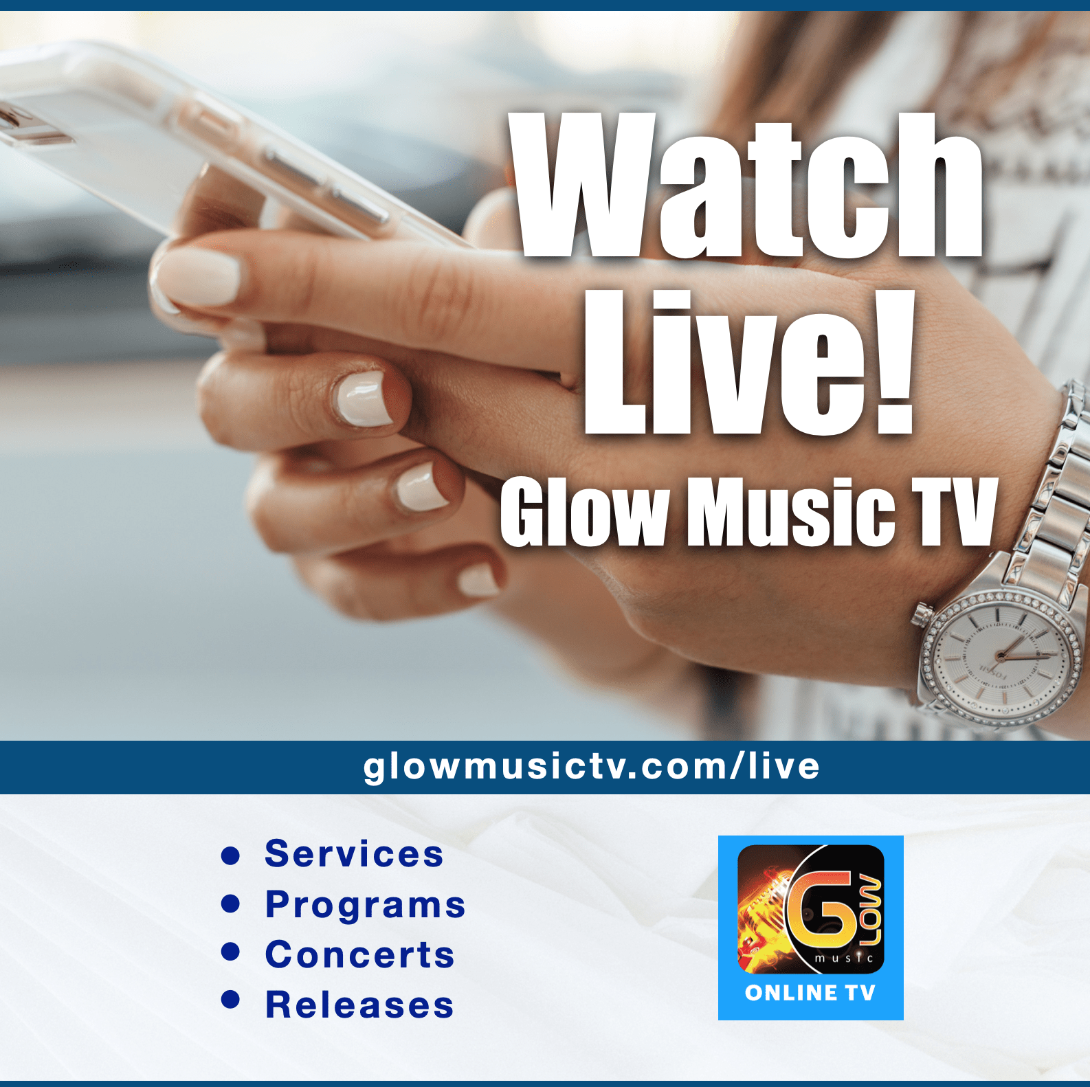 Watch Live - Glow Music TV - Getting Intimate With God